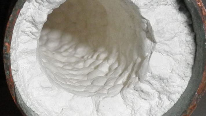 Furring of the teasmade kettle spout