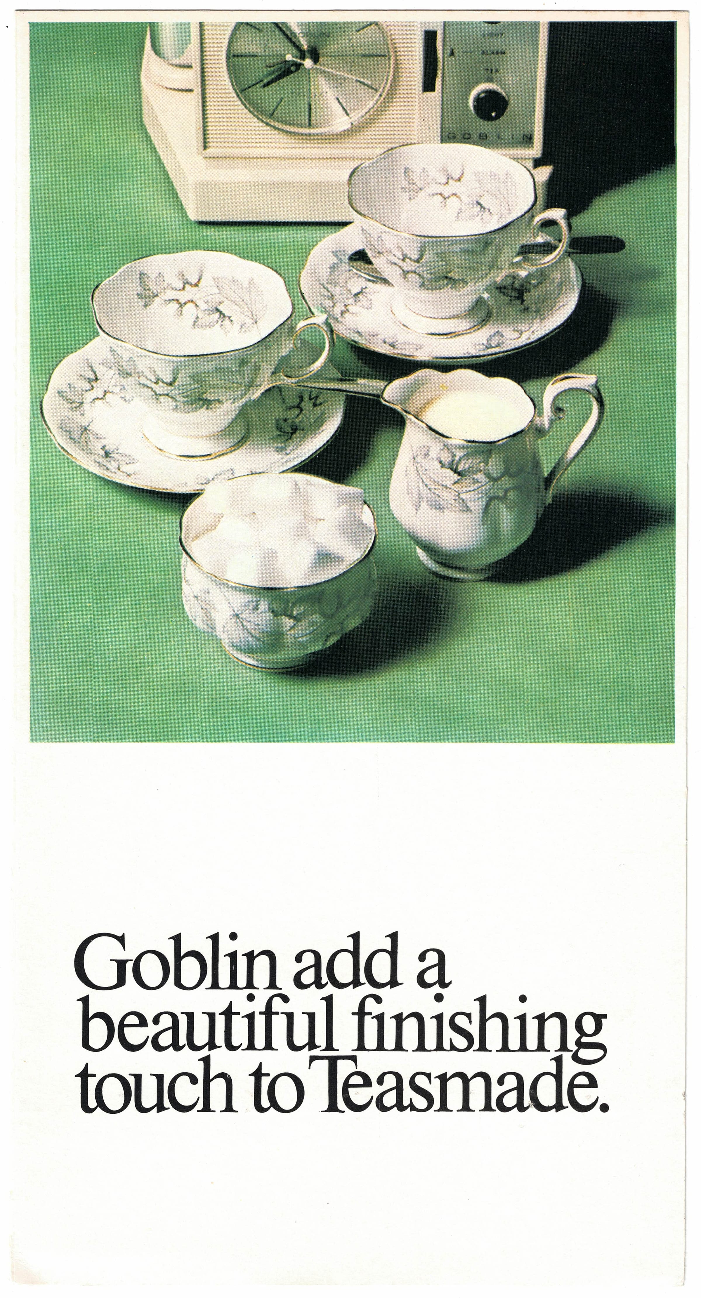1973 Goblin Companion Tea Set Royal Albert Silver Maple 890